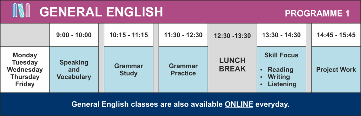 General English Course in Edinburgh - Group and Private English Lessons